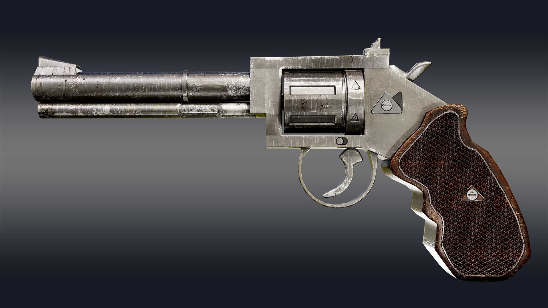3D Model Webley Revolver 3D Model - TurboSquid 2116285