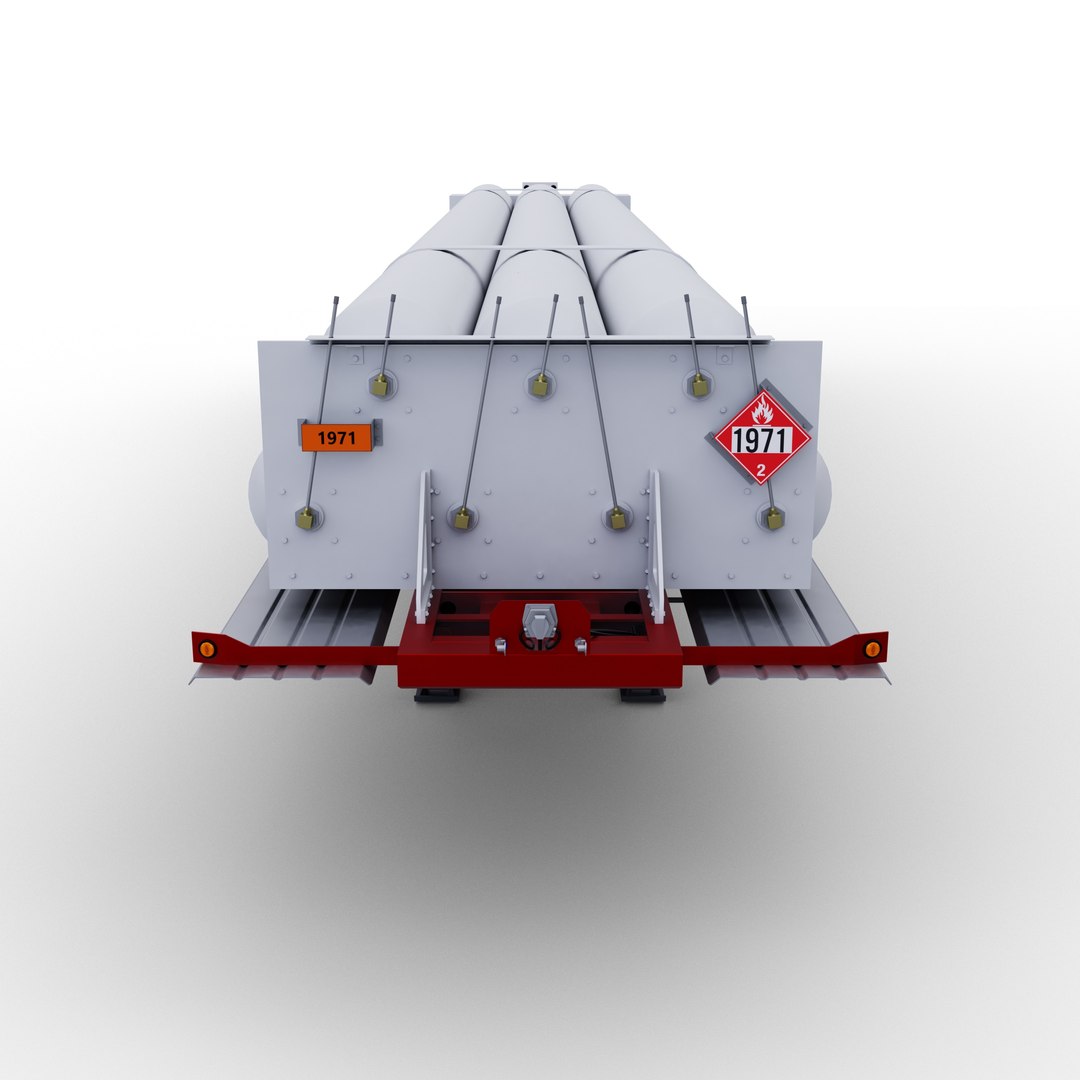 Tube Trailer 3D Model - TurboSquid 1262632