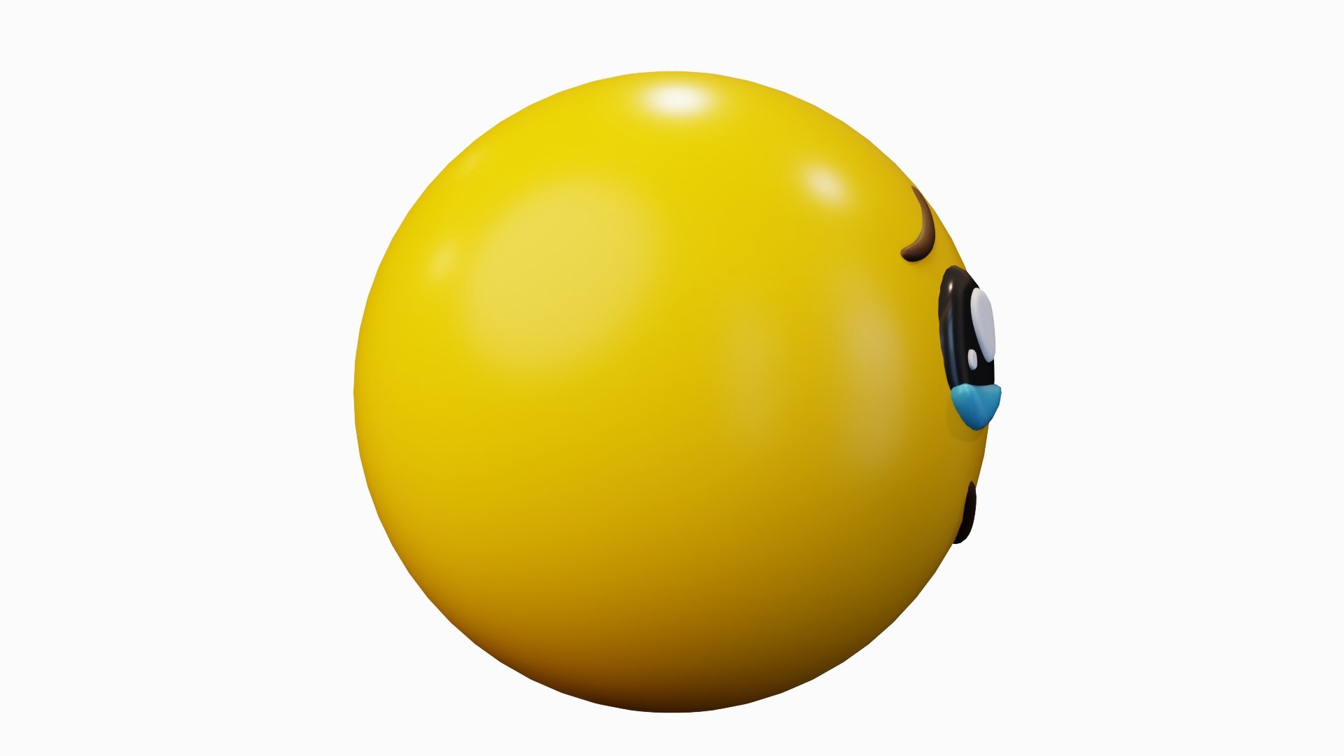 Holding Back Tears Face Emoticon Emoji Or SmileyHolding Back Tears Face ...