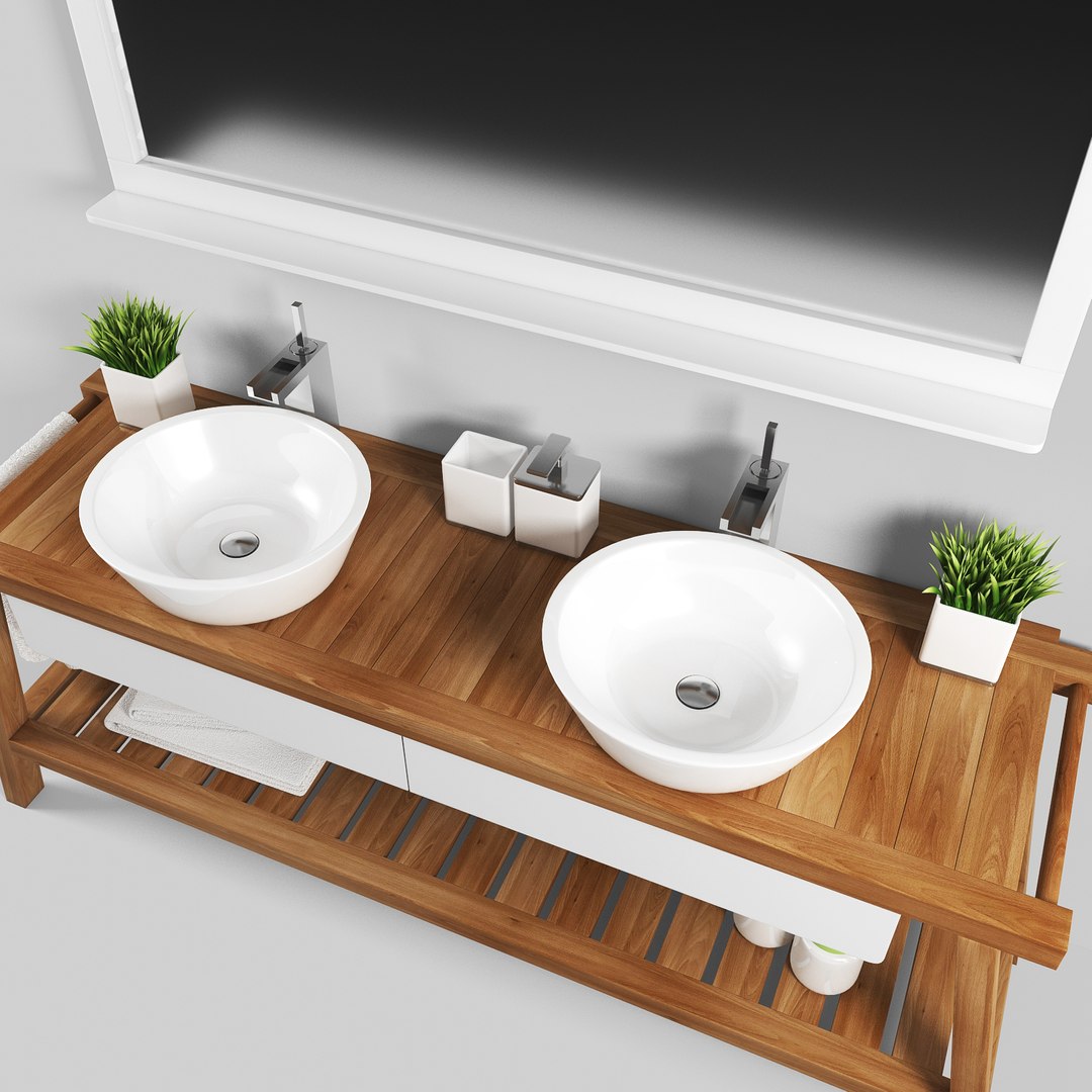 Prim vanity unit 3D model - TurboSquid 1261091