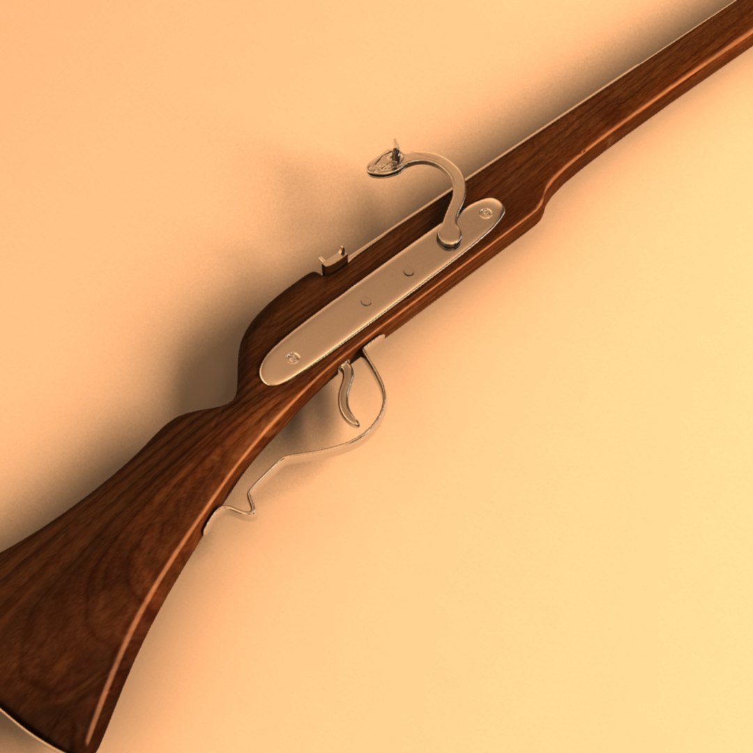 3ds Max Musket Gun