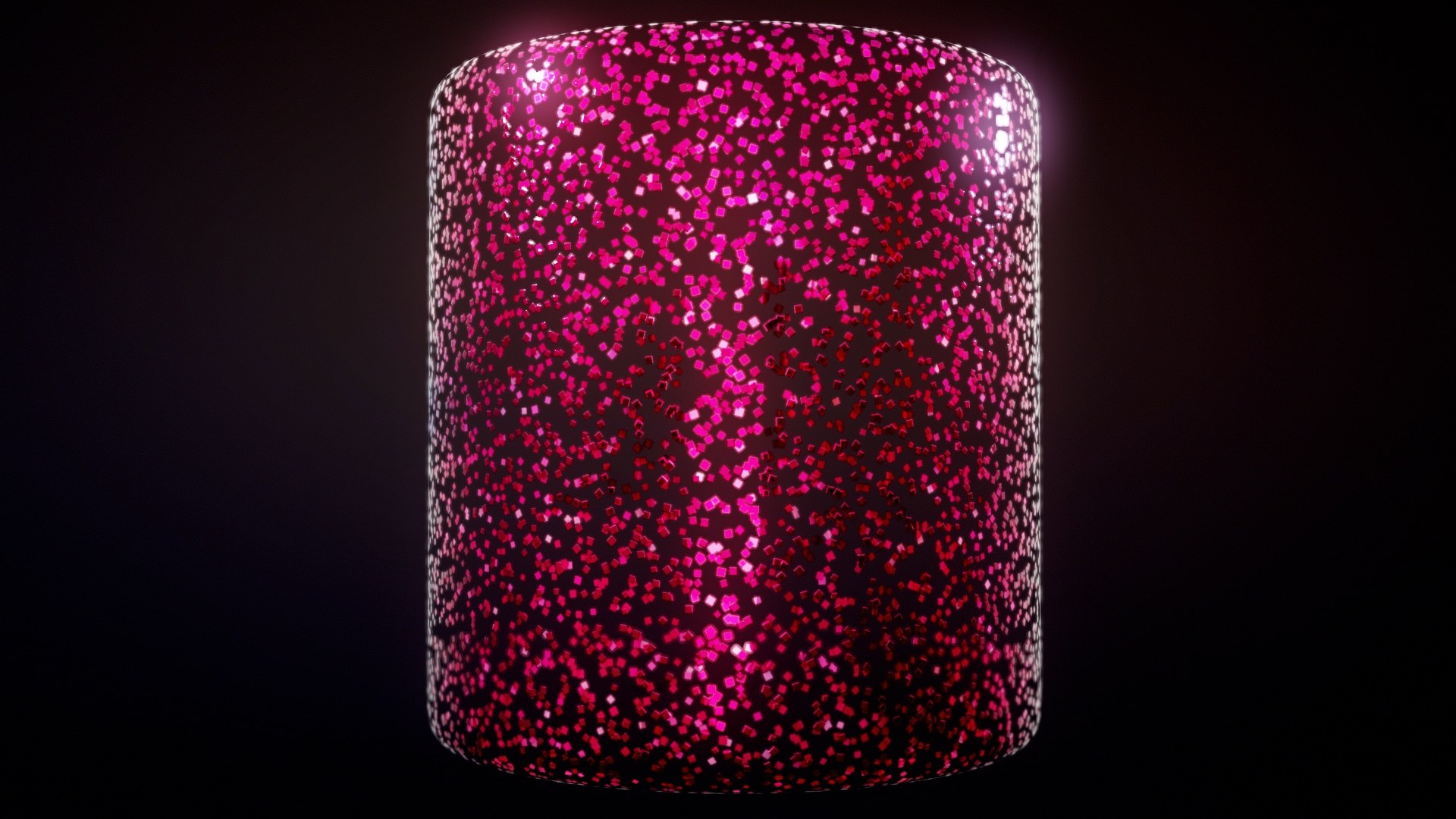 Pink Rectangle Glitter Substance PBR Material And Textures 3D ...
