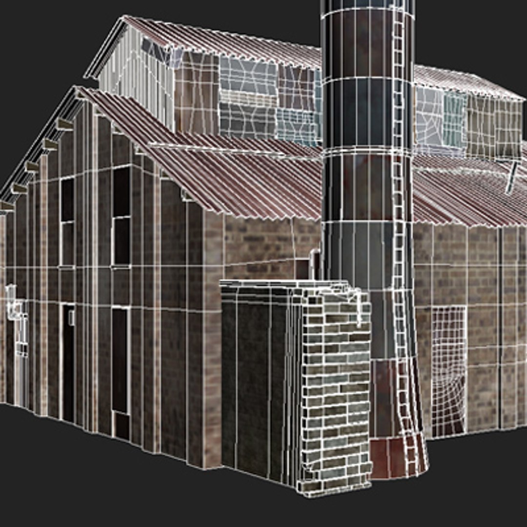 3d Model Old Factory