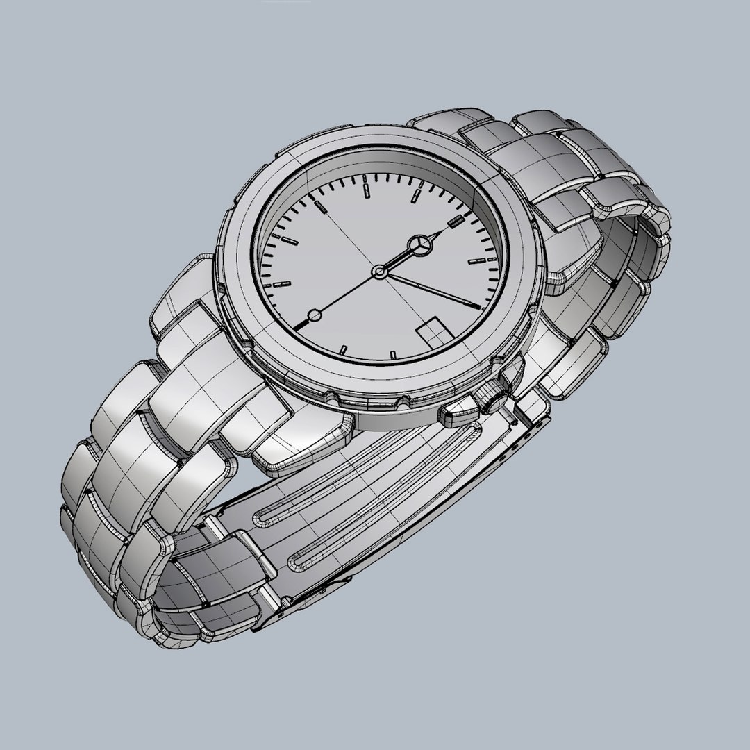 Watch Sector Avd 4500 3d Model