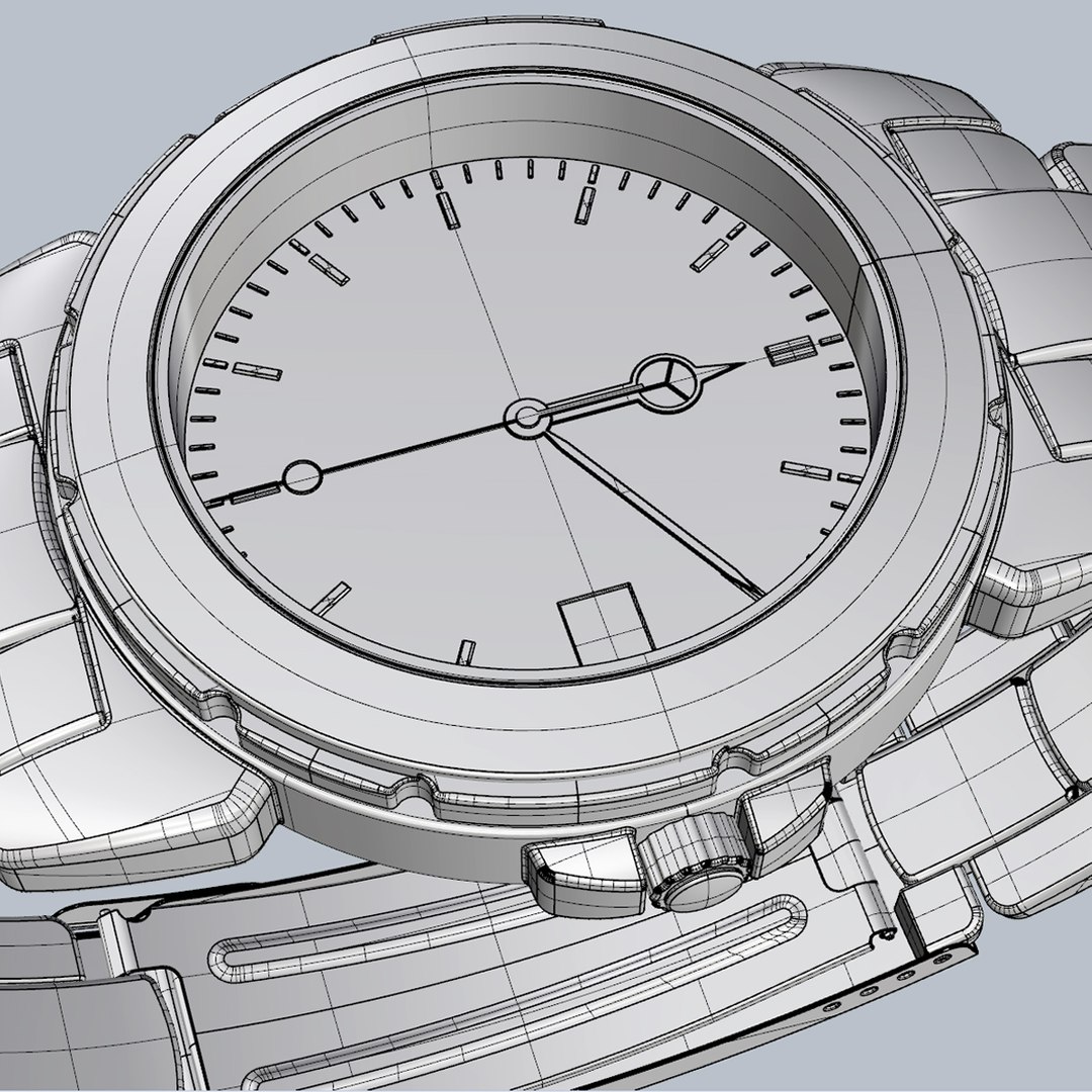 Watch Sector Avd 4500 3d Model