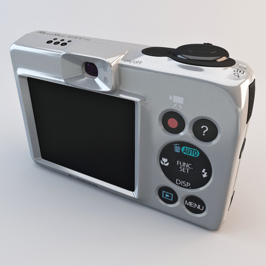 Canon Powershot A1300 Camera 3d Max