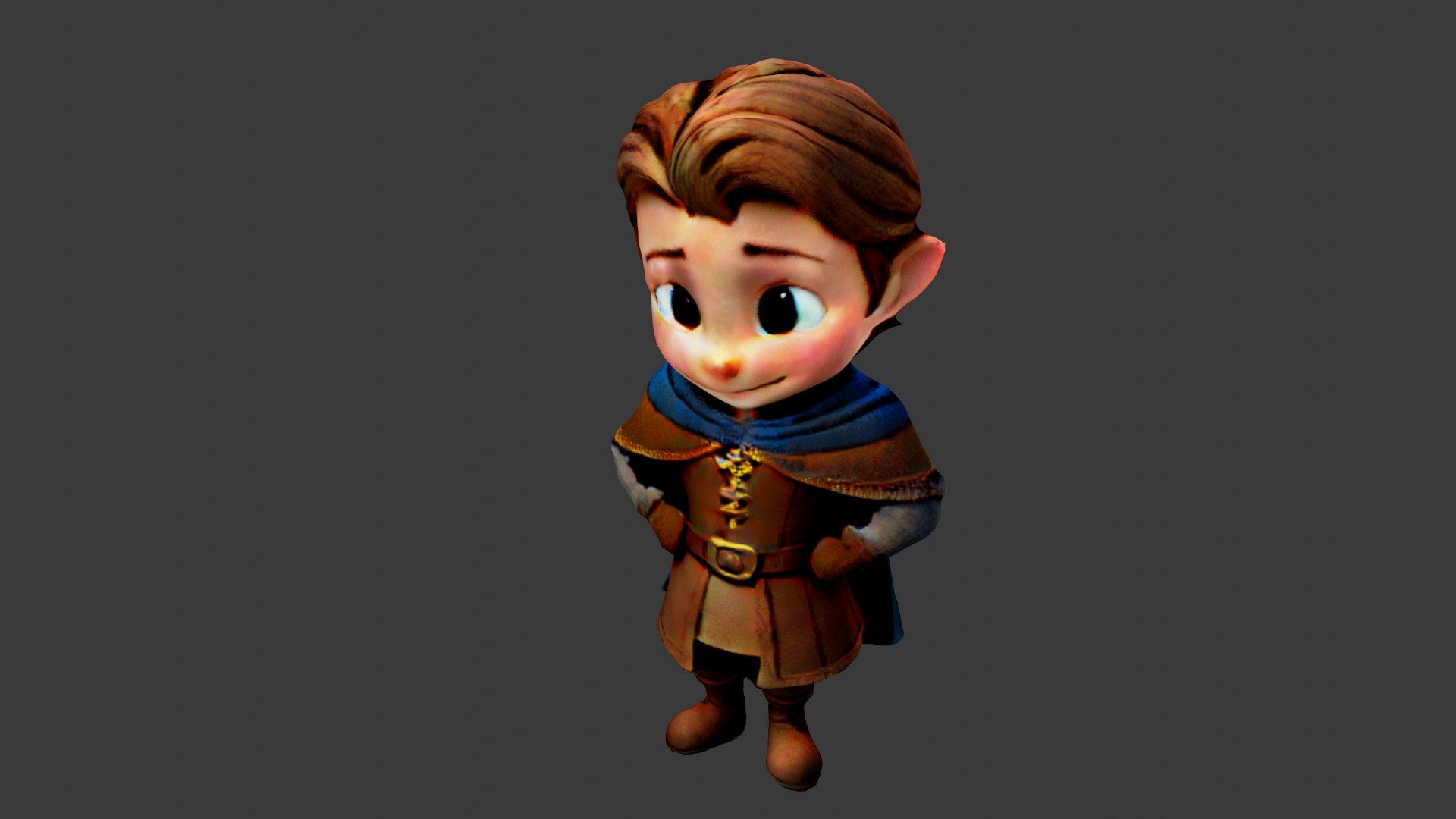 Cartoon Medieval Man 3D Model - TurboSquid 2127299