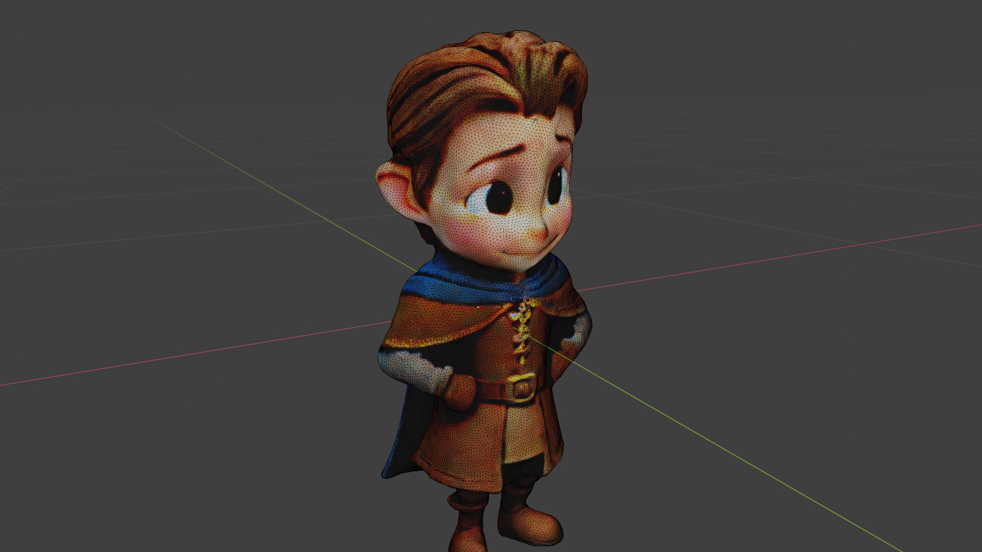 Cartoon Medieval Man 3D Model - TurboSquid 2127299
