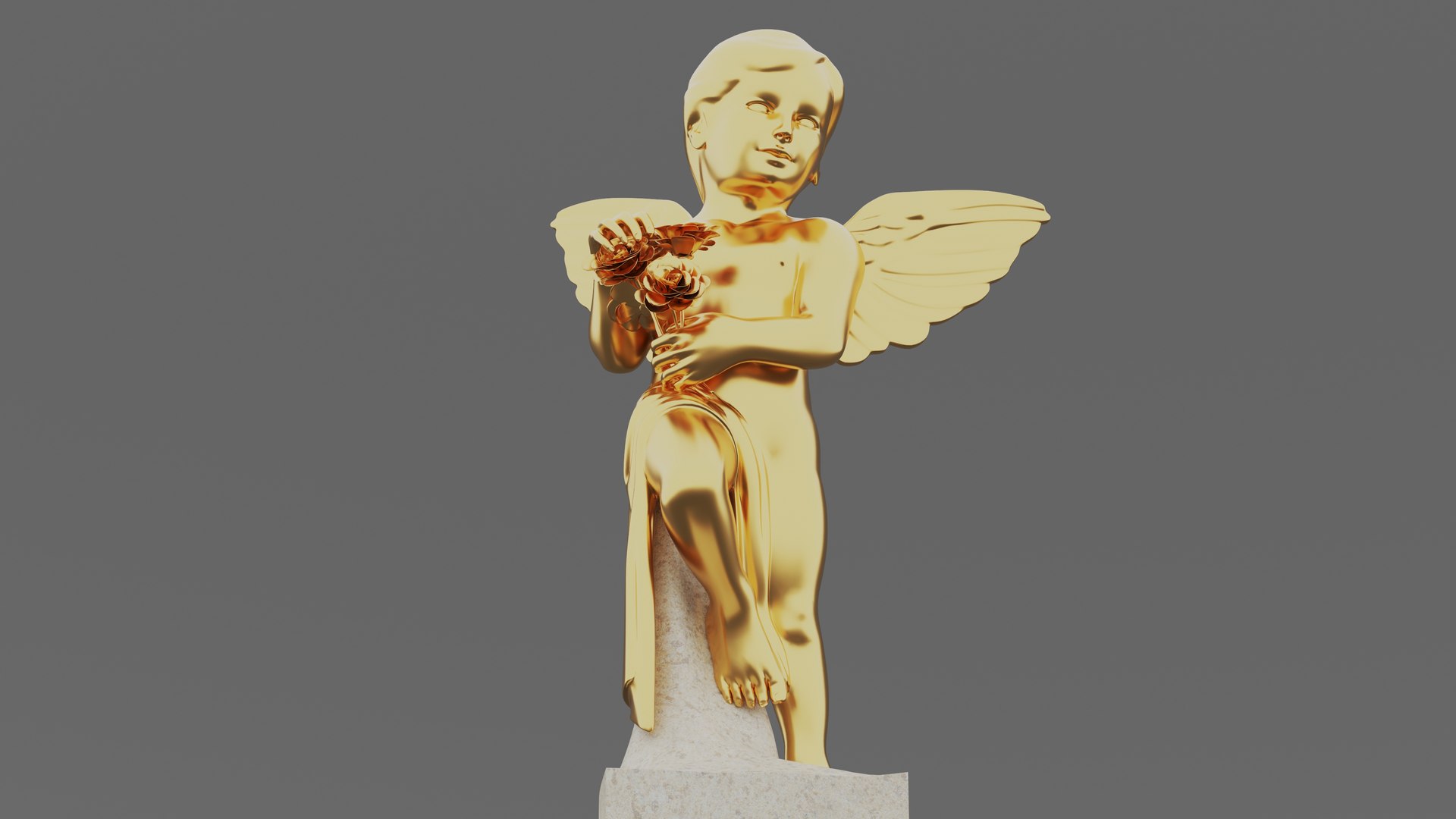 3D Cherub Model - TurboSquid 1839814