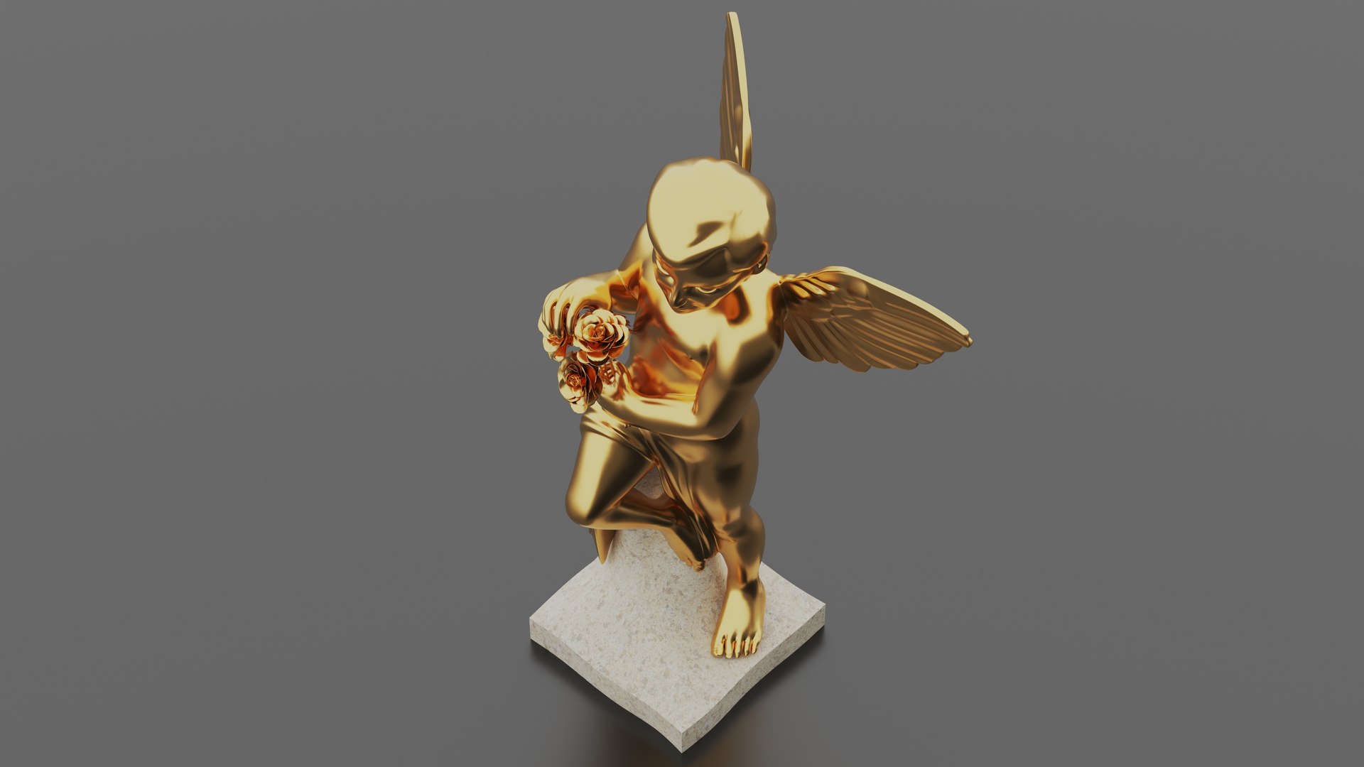 3D Cherub Model - TurboSquid 1839814