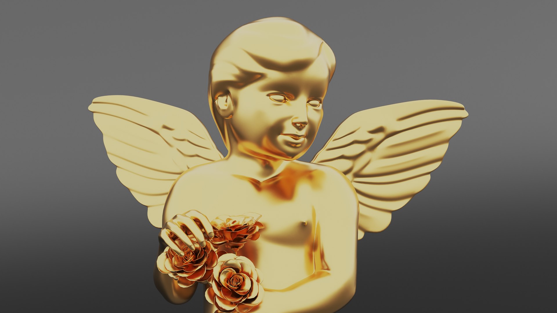 3D Cherub Model - TurboSquid 1839814