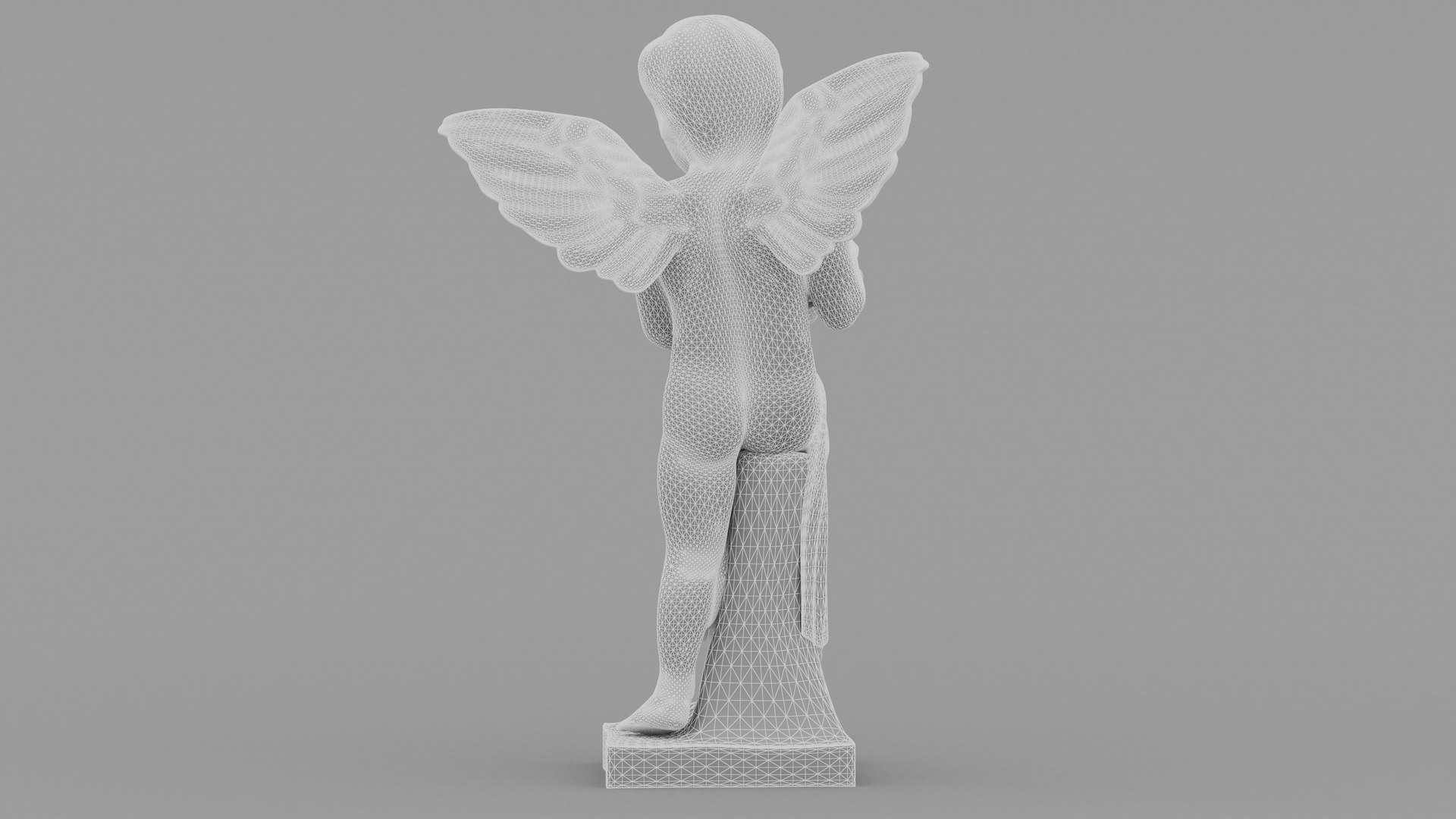 3D Cherub Model - TurboSquid 1839814