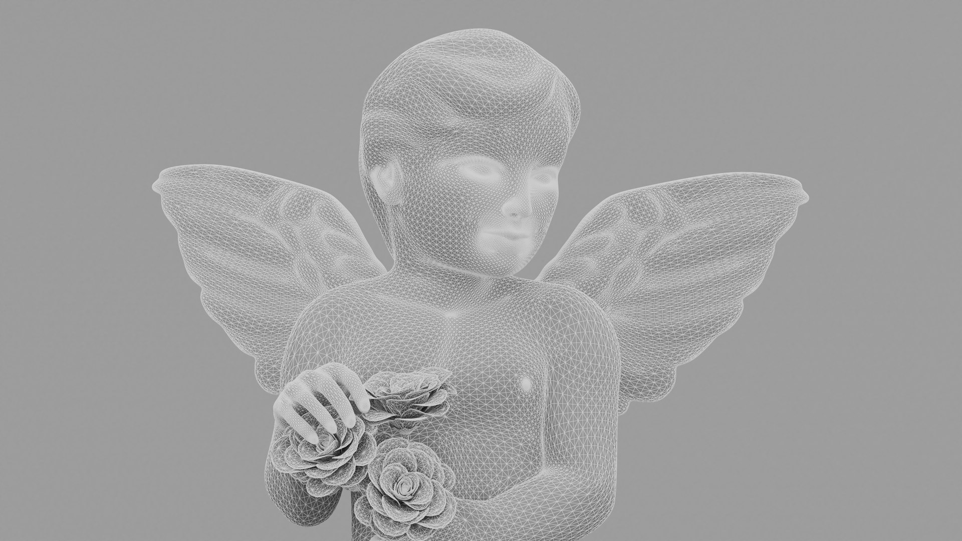 3D Cherub Model - TurboSquid 1839814