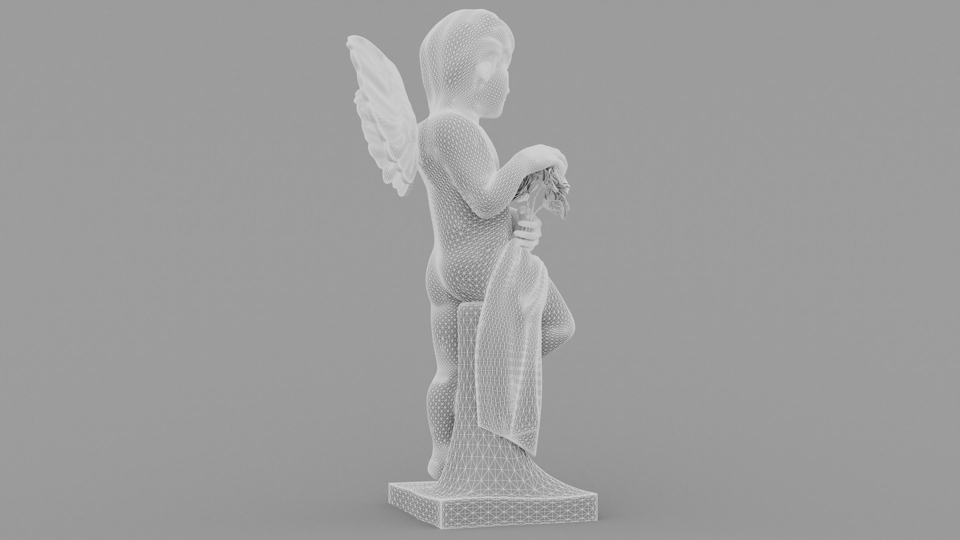 3D Cherub Model - TurboSquid 1839814