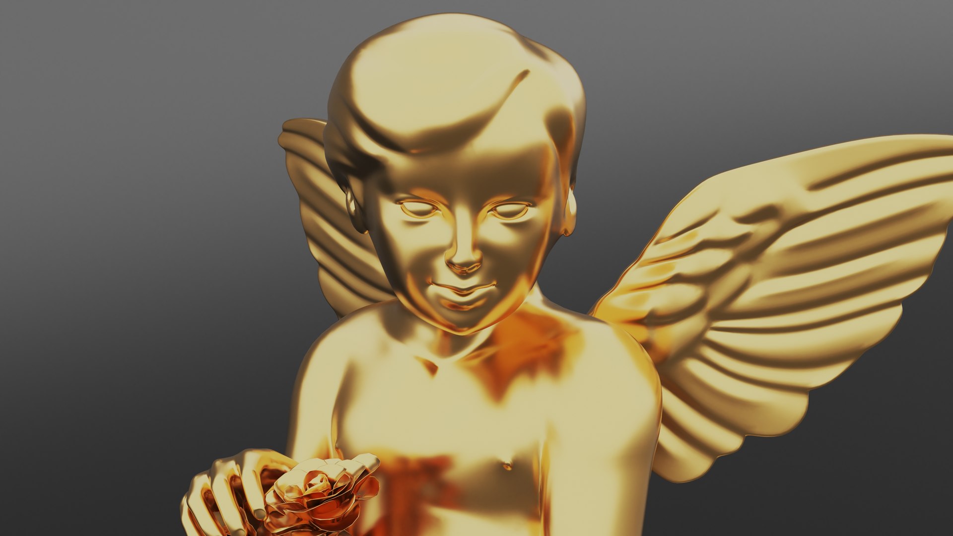 3D Cherub Model - TurboSquid 1839814