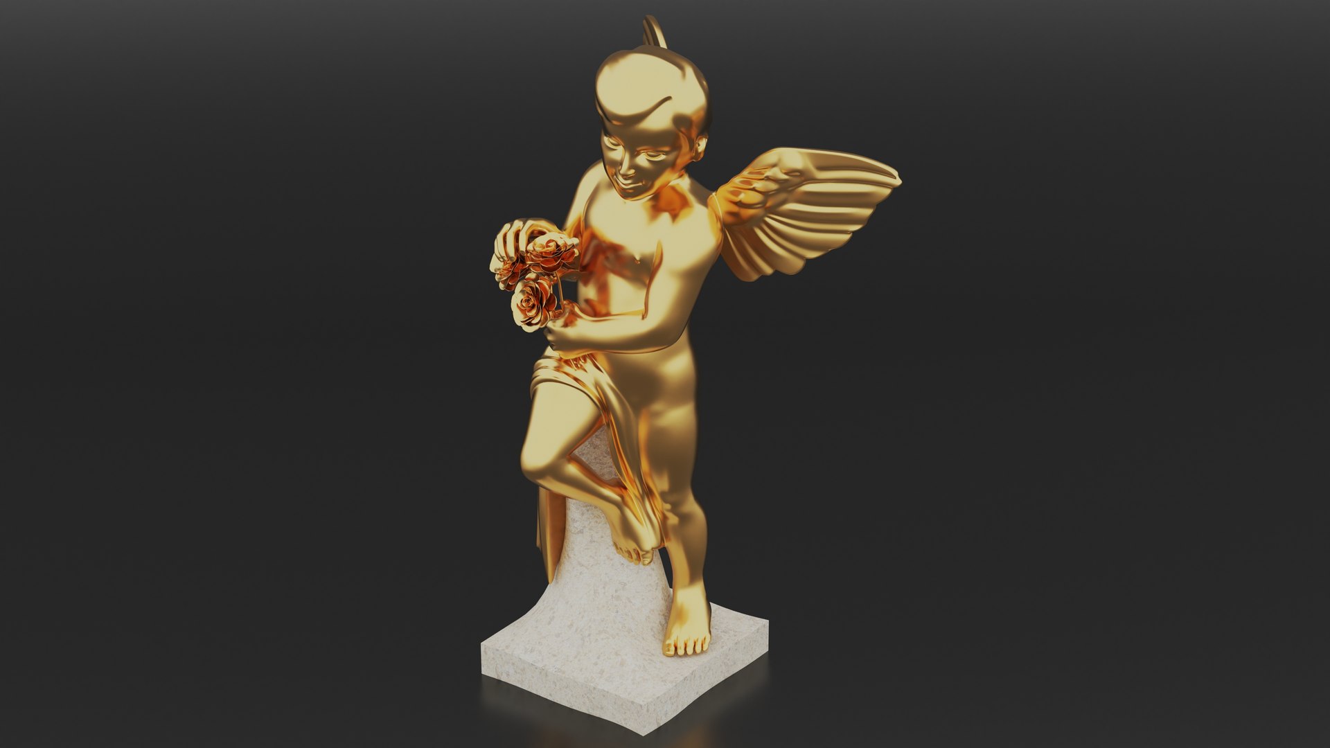 3D Cherub Model - TurboSquid 1839814