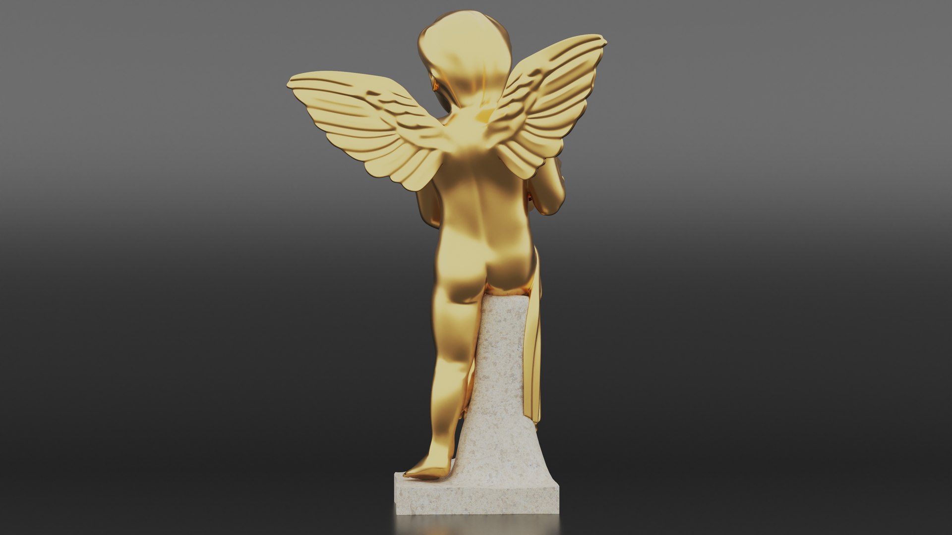 3D Cherub Model - TurboSquid 1839814