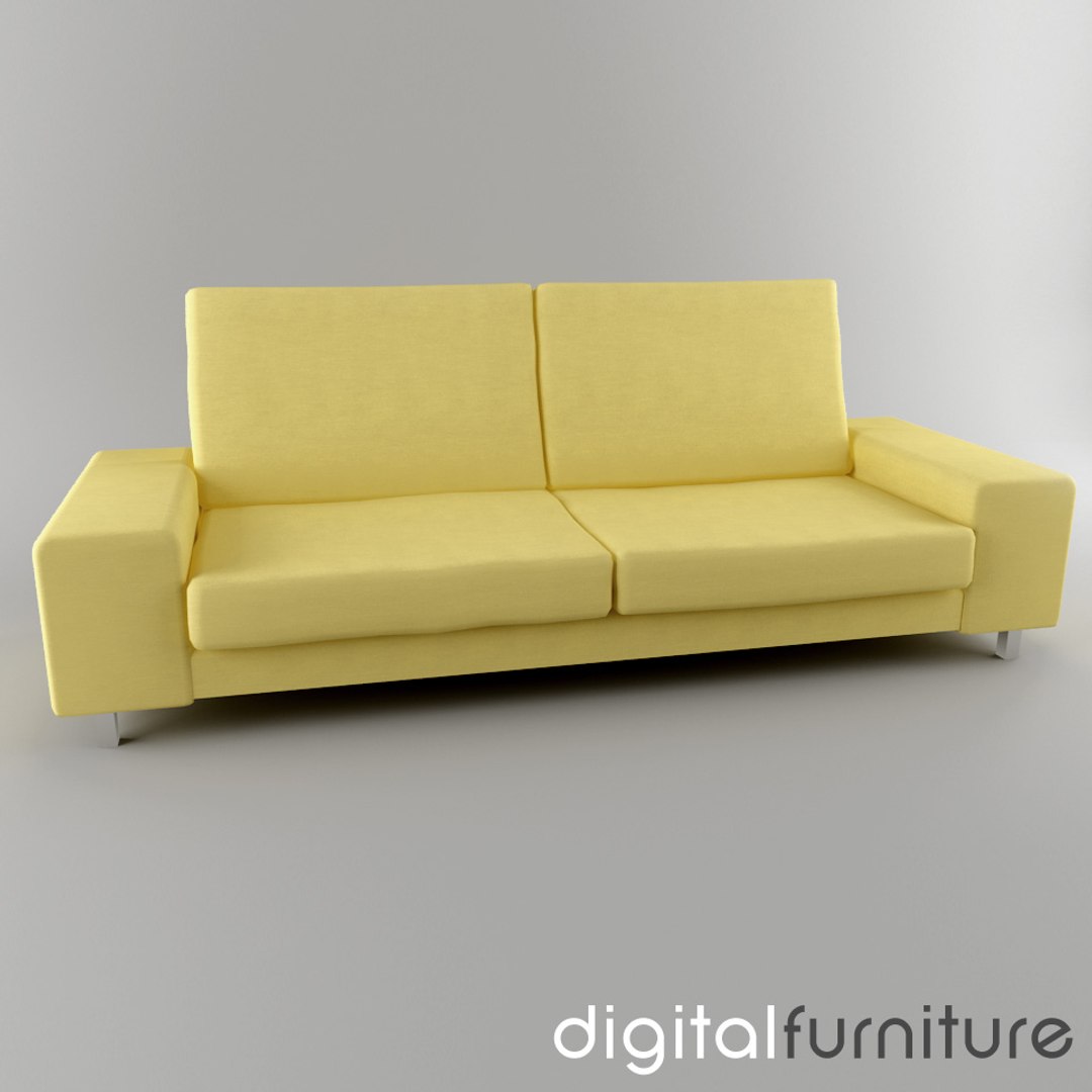 3d sofa digital