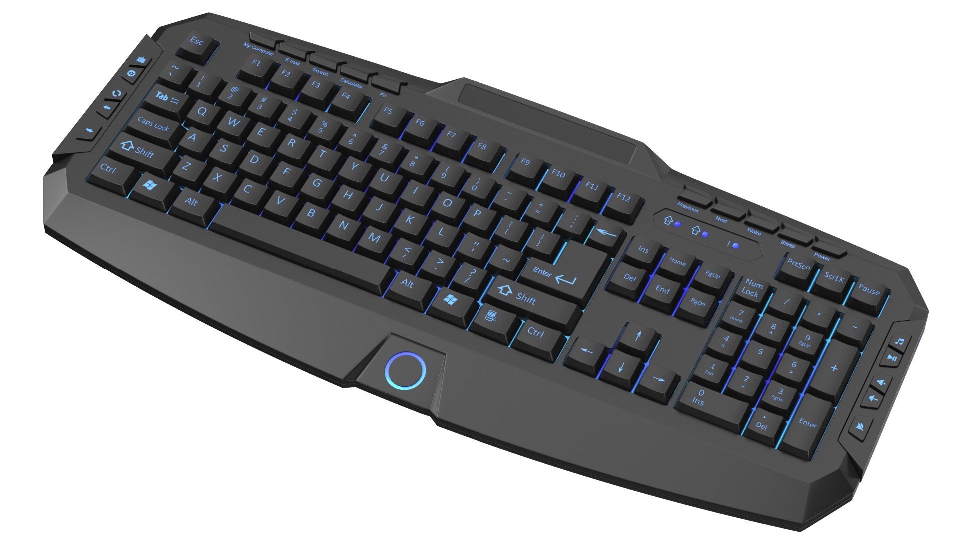 3D Two Detailed Computer Keyboard - TurboSquid 2194816