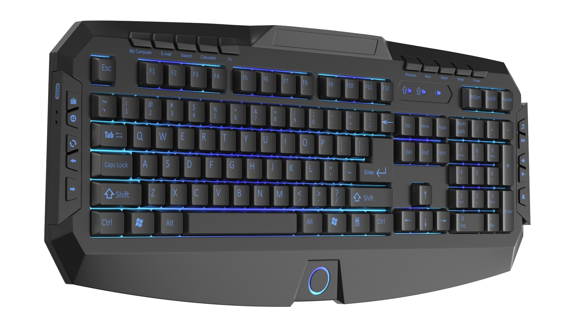 3D Two Detailed Computer Keyboard - TurboSquid 2194816