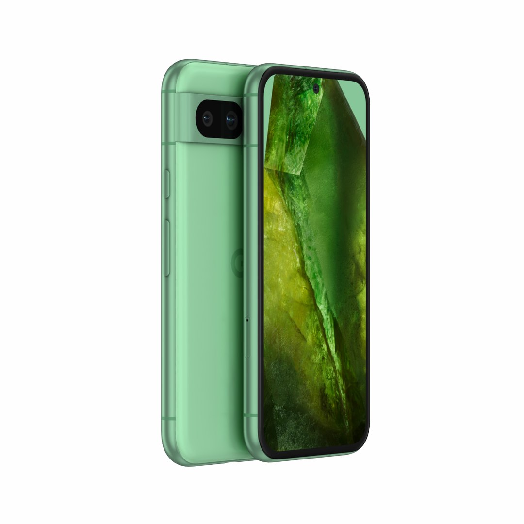 Google Pixel 8a Aloe Model - TurboSquid 2254287