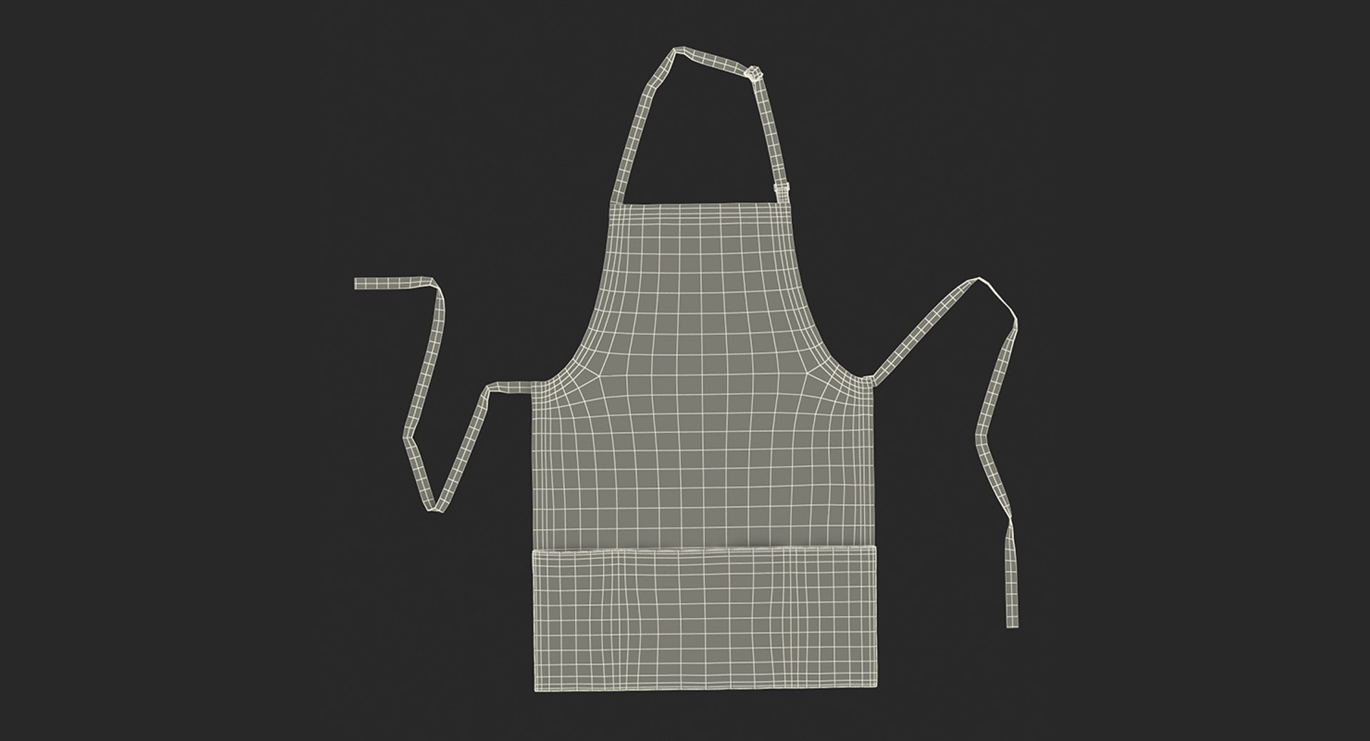 3D Aprons Set Kitchen - TurboSquid 1325788