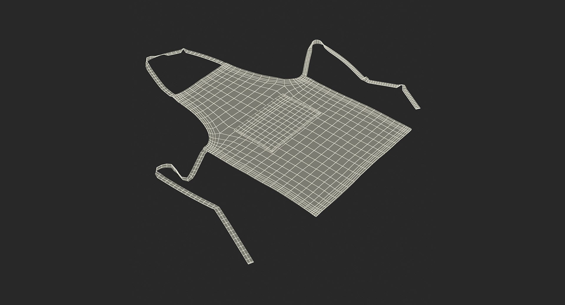 3D Aprons Set Kitchen - TurboSquid 1325788