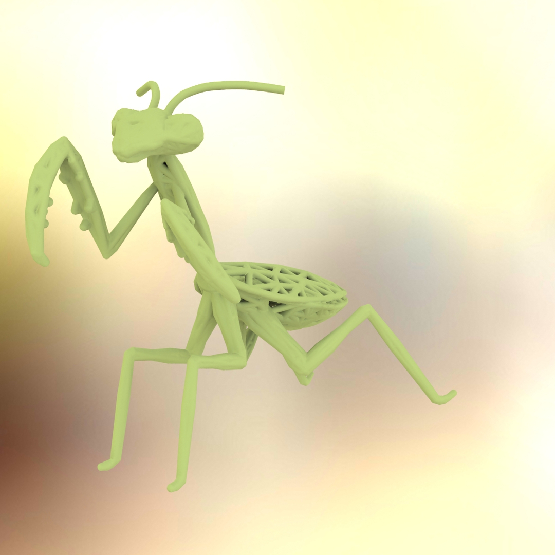 Insects Praying Mantis Model - TurboSquid 1483210