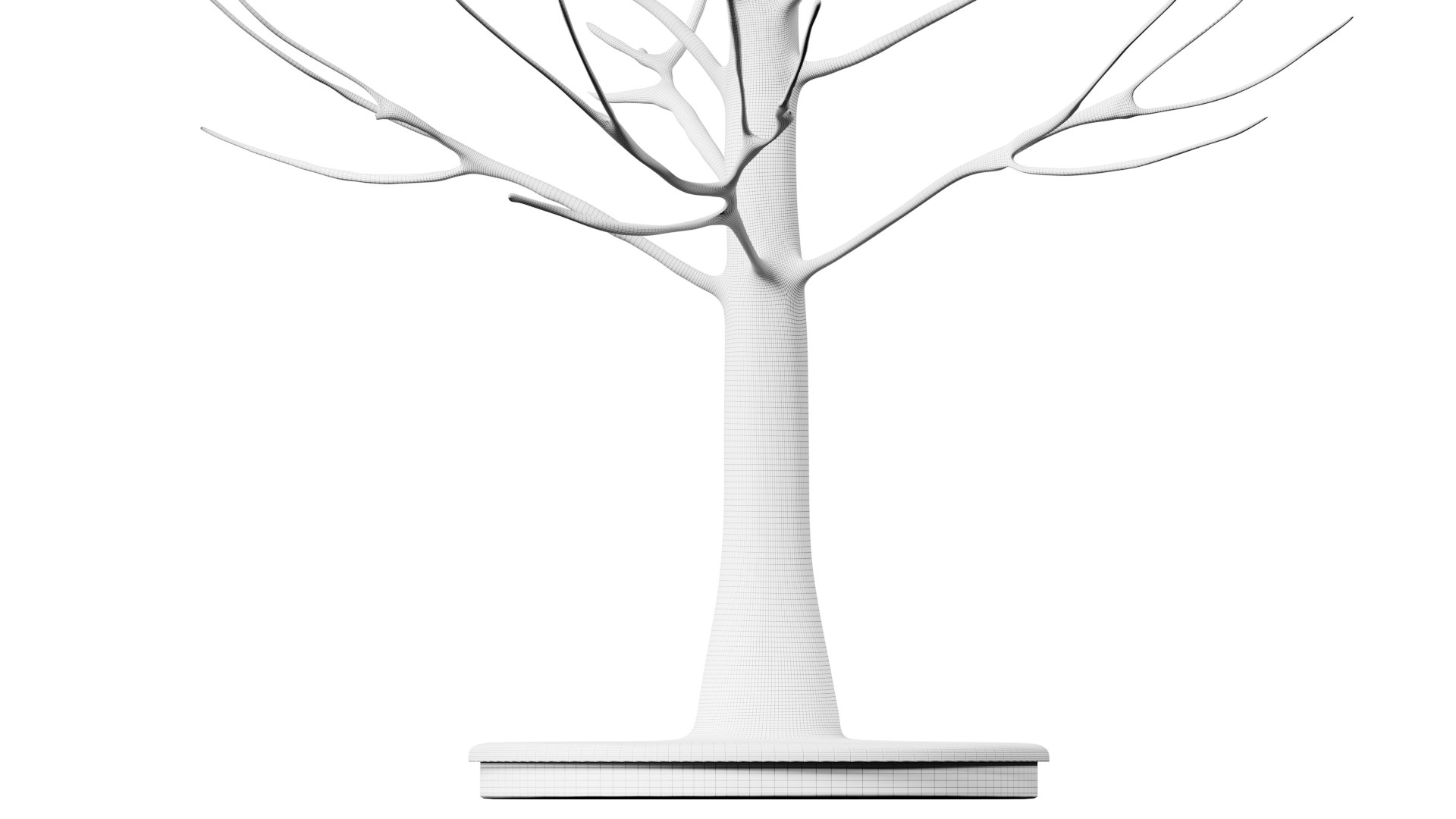 Winter Whisper Tree Model - TurboSquid 2329371