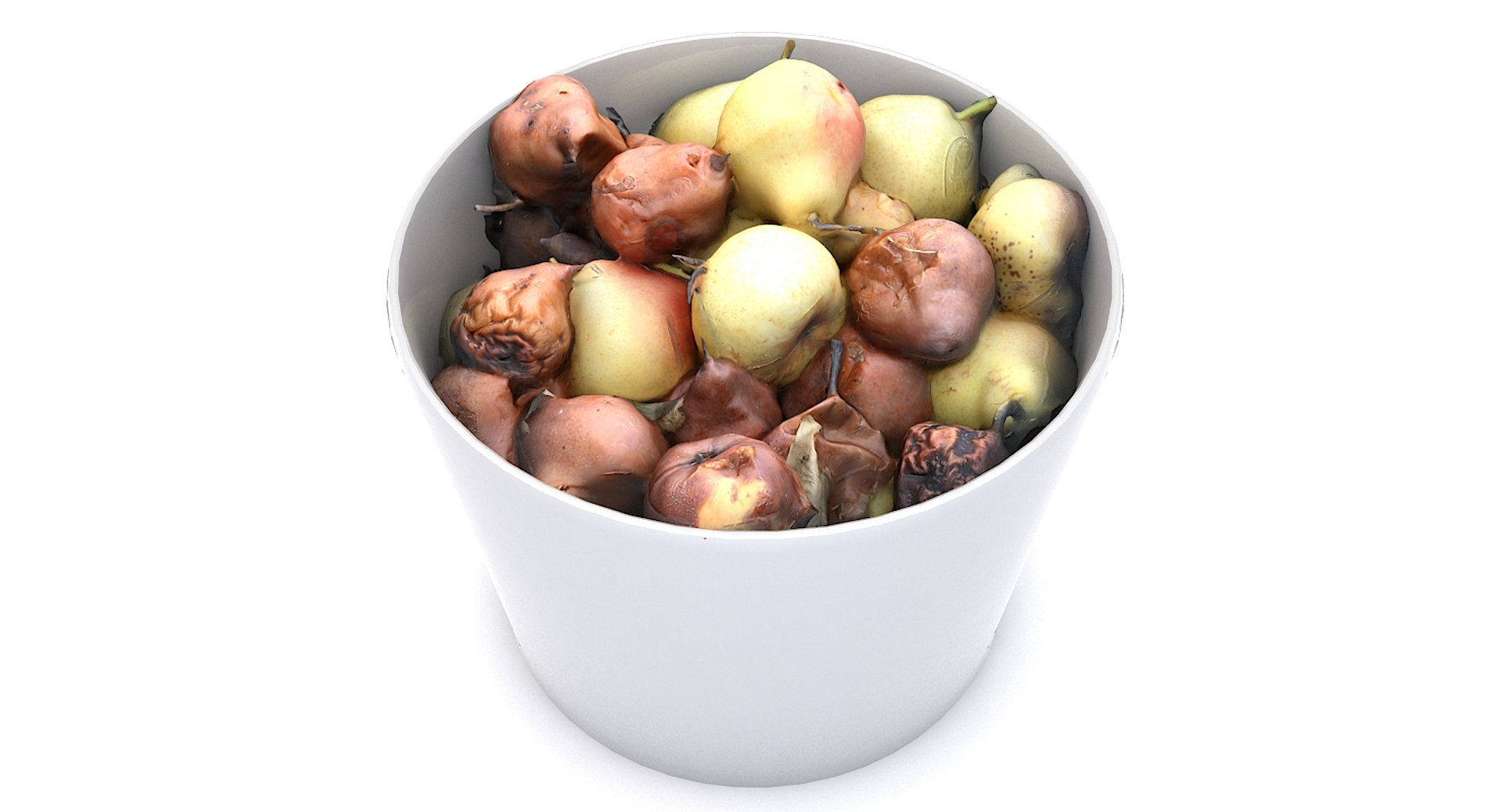 3D Rotten Pears - TurboSquid 1326151