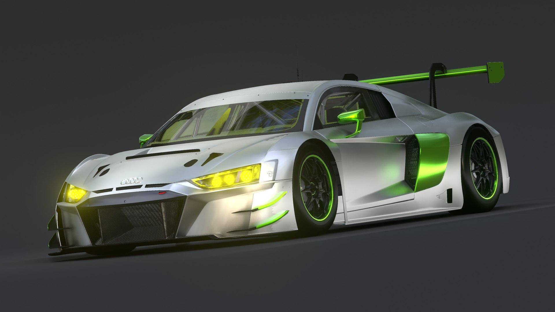 3D Evo 2019 Racecar - TurboSquid 1577263