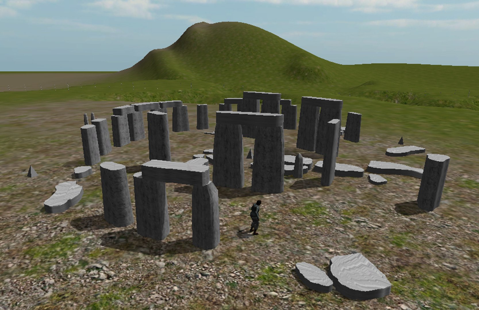 Stonehenge 3d Model