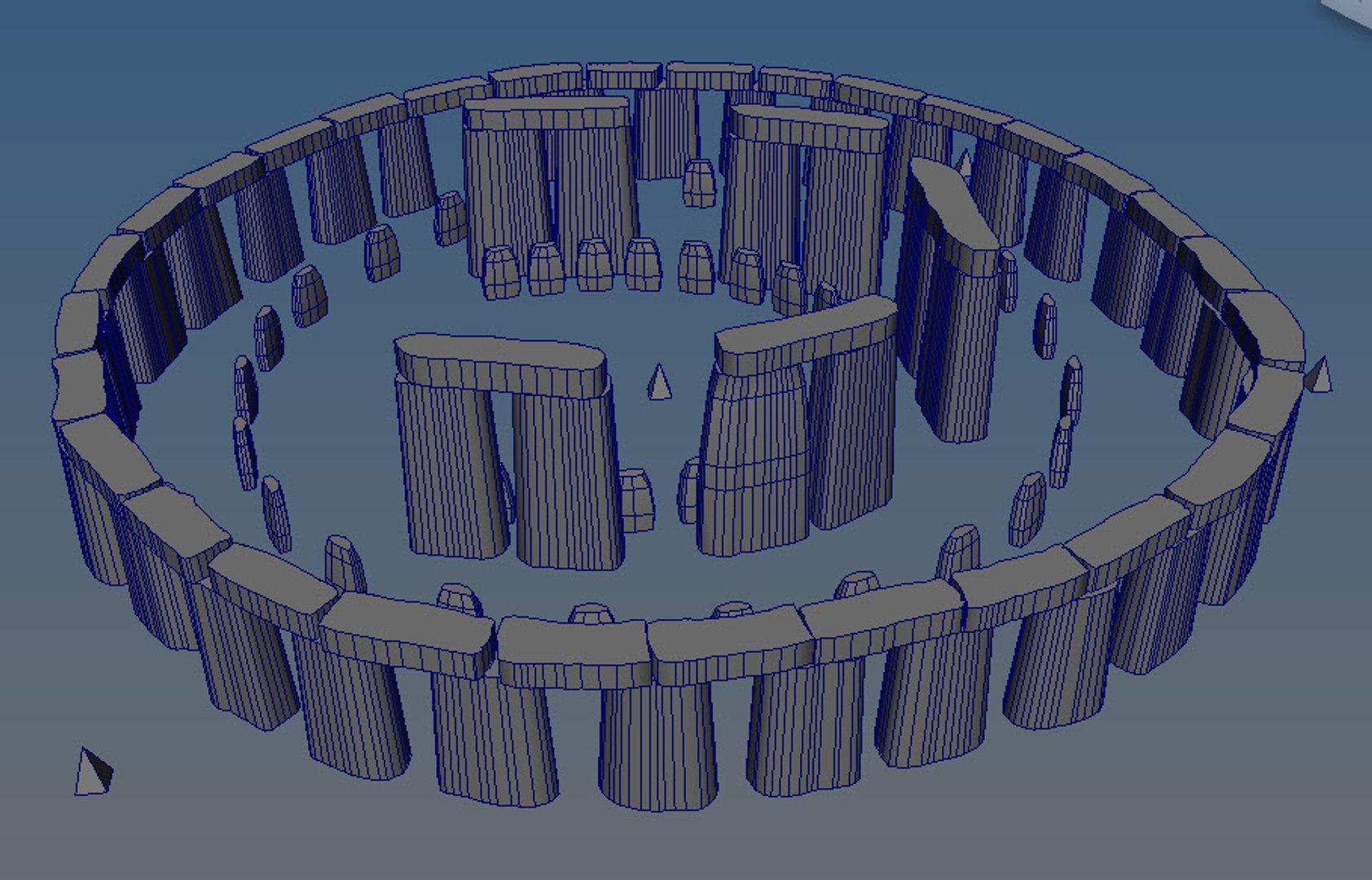 Stonehenge 3d Model