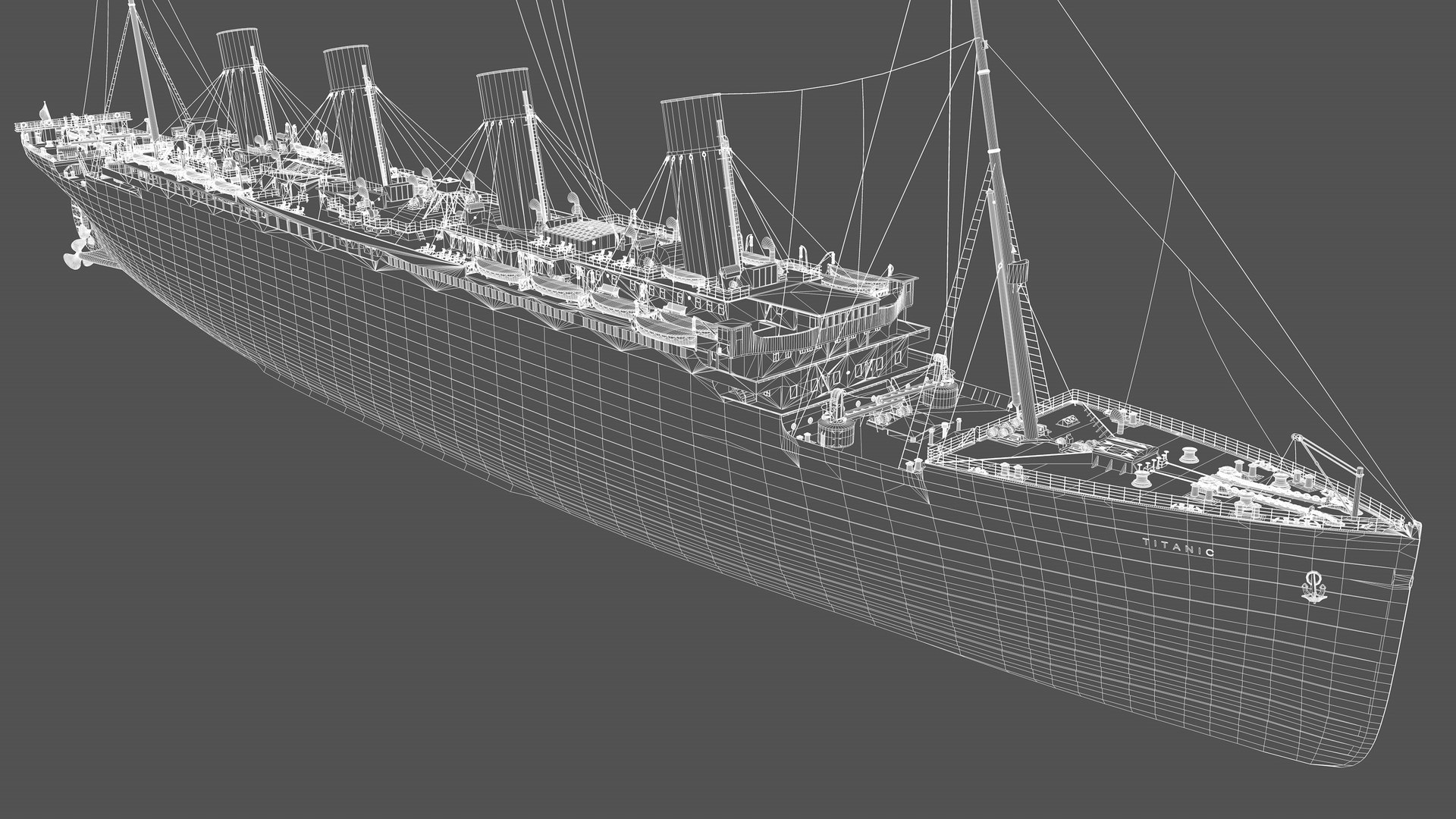 3D RMS Titanic - TurboSquid 1715834