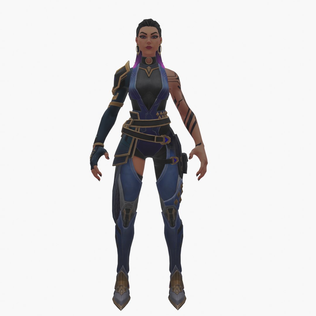 modelo 3d Reyna - Valorant - TurboSquid 2070085