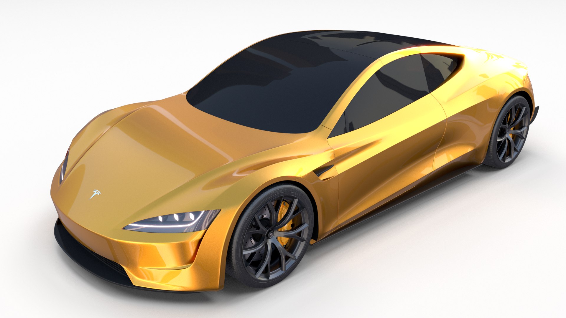 3D Tesla Roadster - TurboSquid 1331406