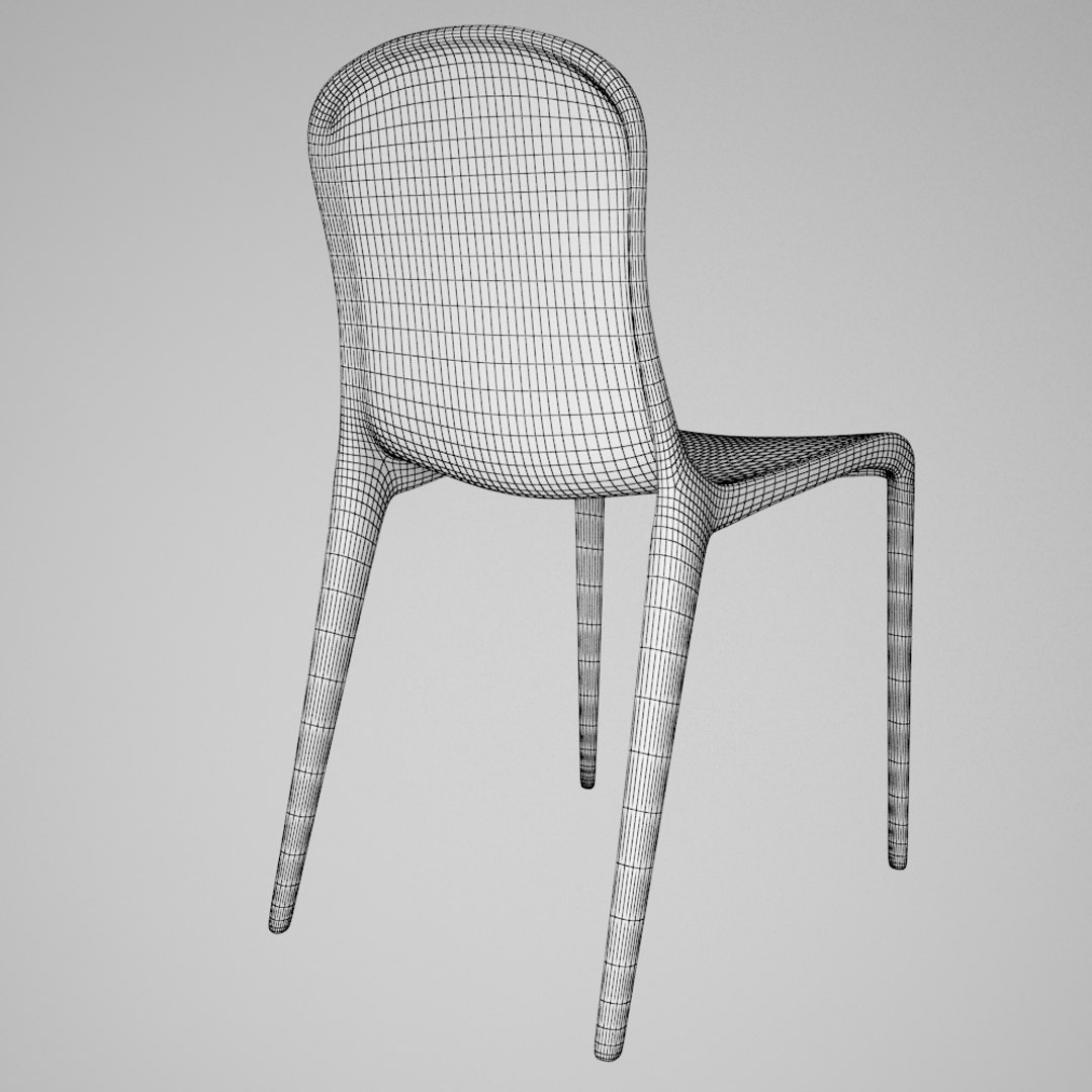 Victoria Chair Polycarbonate 3d Model