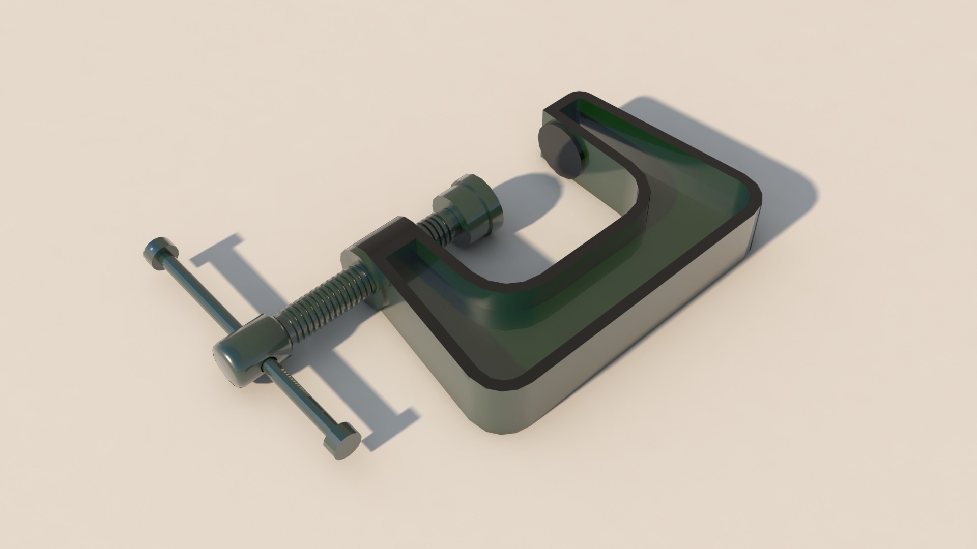 3D C Clamp - TurboSquid 1255777