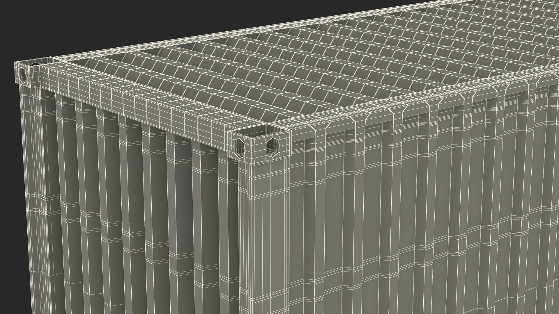 3D 40 Foot Shipping Container Model - TurboSquid 2143558