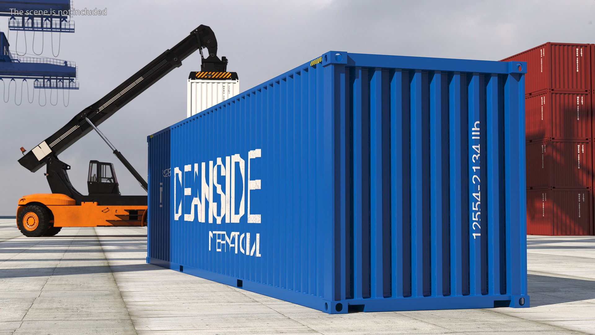 3D 40 Foot Shipping Container Model - TurboSquid 2143558