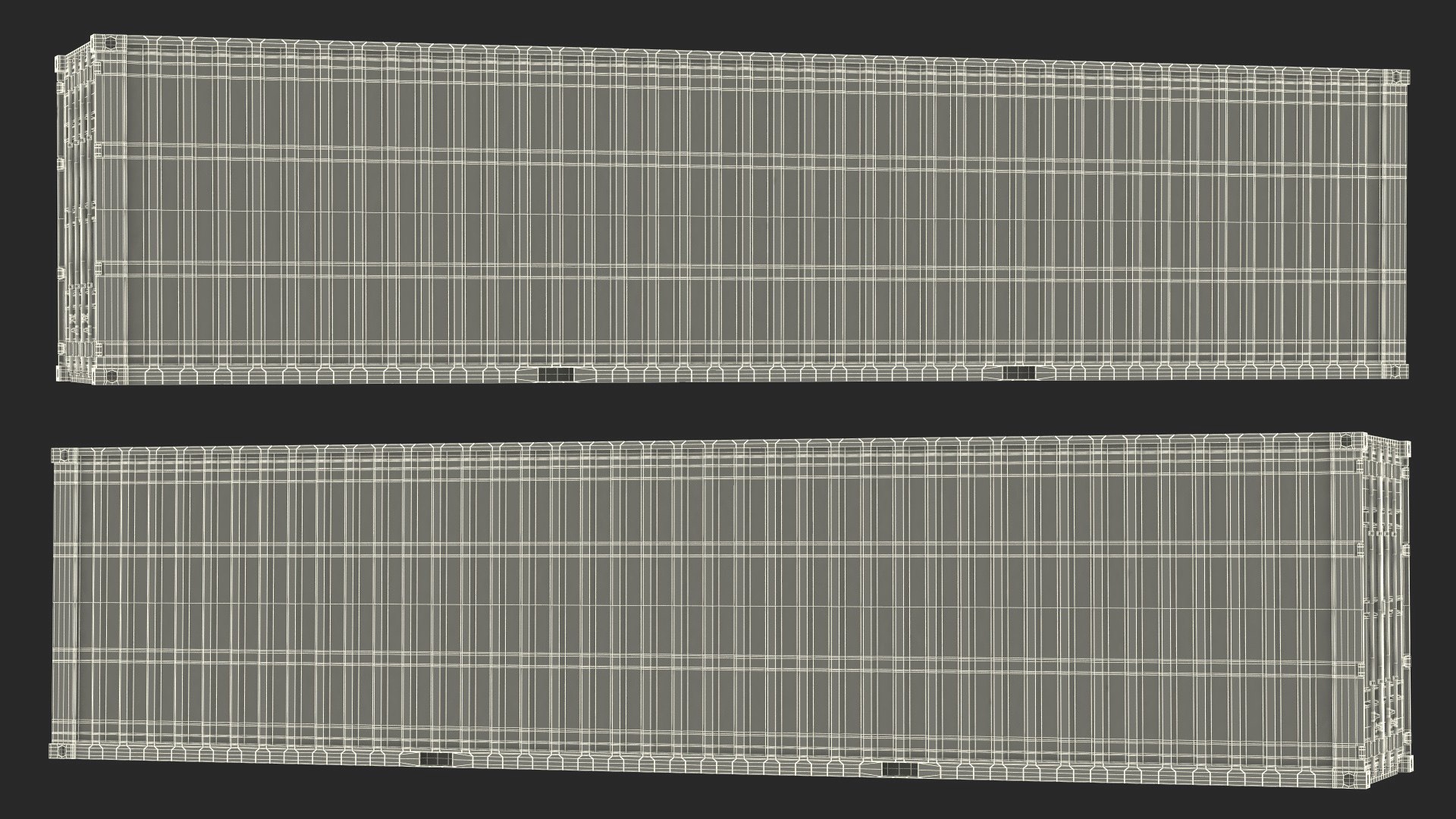 3D 40 Foot Shipping Container Model - TurboSquid 2143558