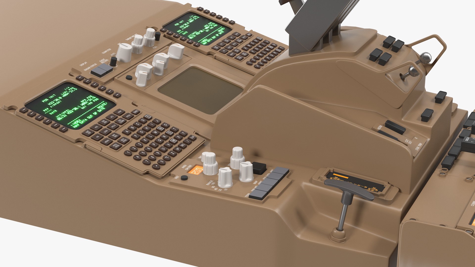 3D Throttle Control Panel Model - TurboSquid 1474181