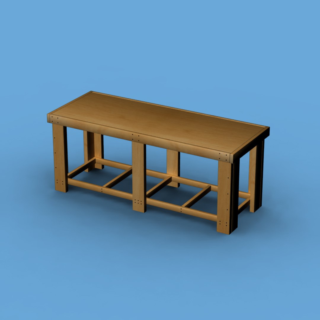 bench workbench obj