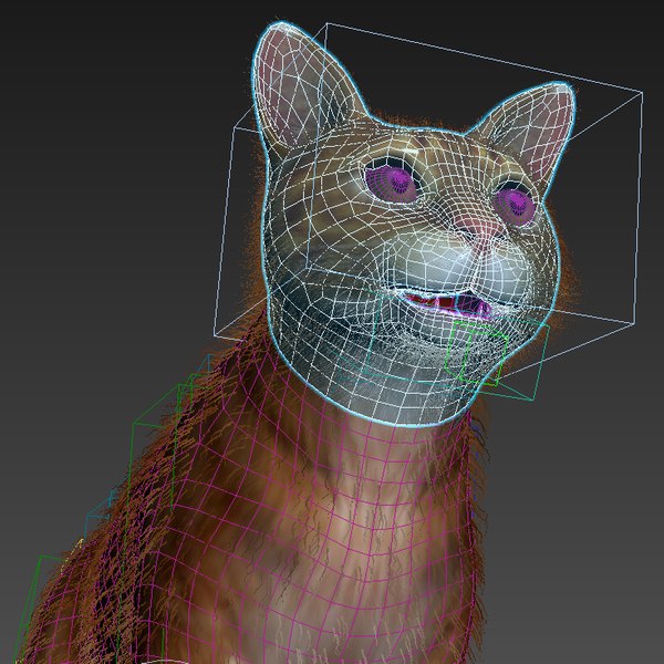 3D модель Рыжий Кот - TurboSquid 995579