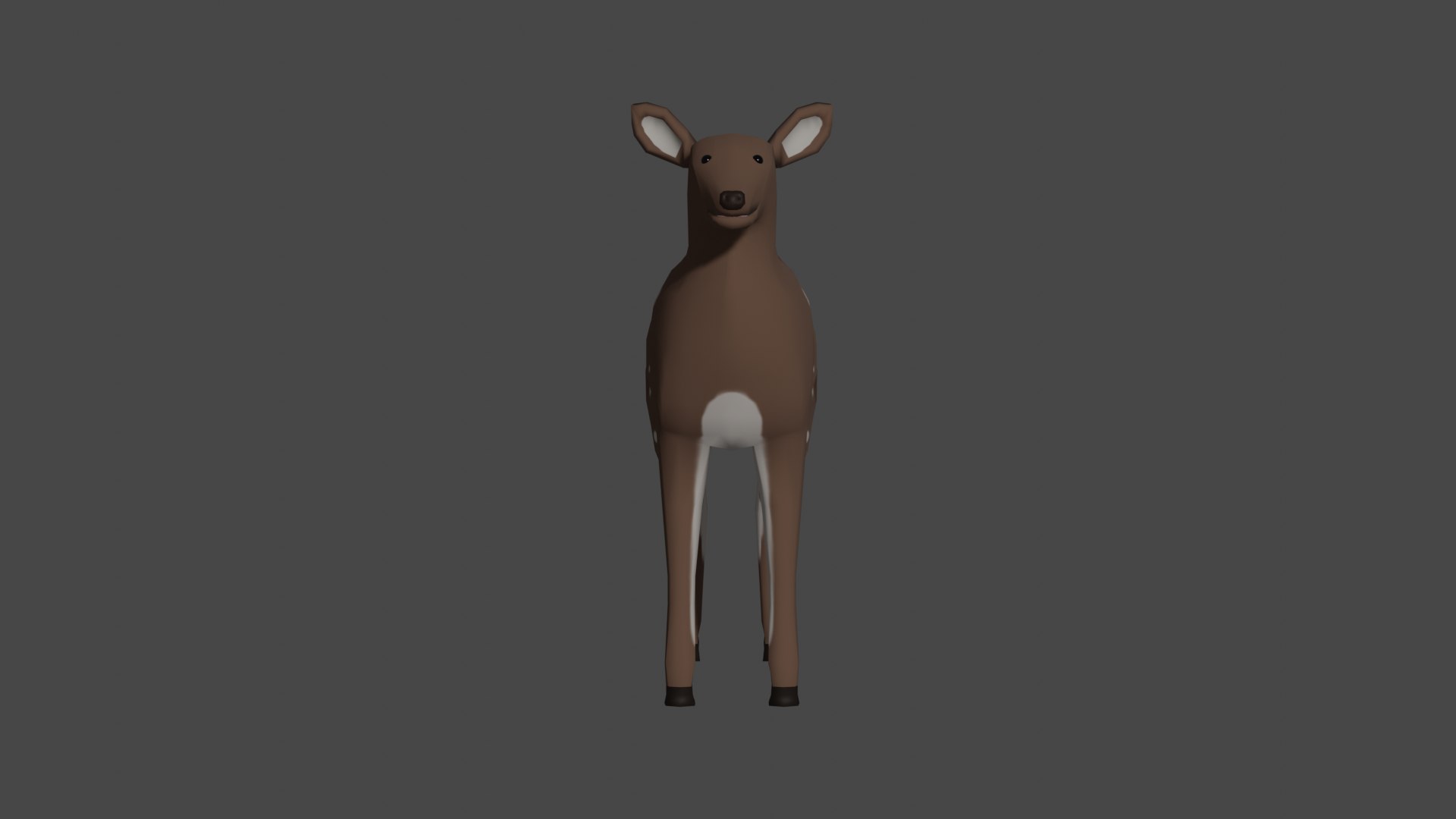 LowPoly Doe 3D 모델 - TurboSquid 2035605