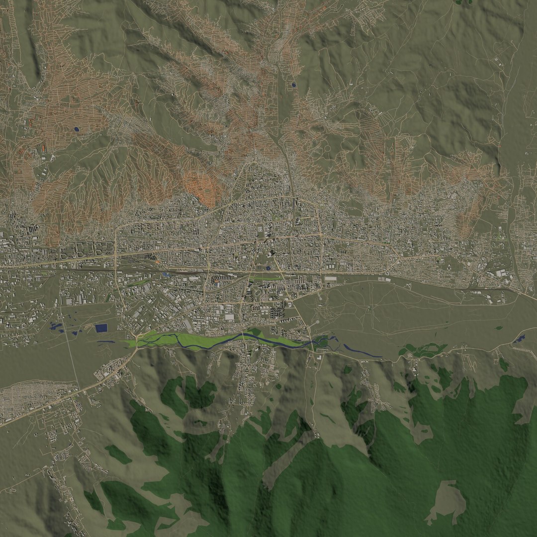 3D Ulaanbaatar Mongolia - City And Urban Model - TurboSquid 2427971