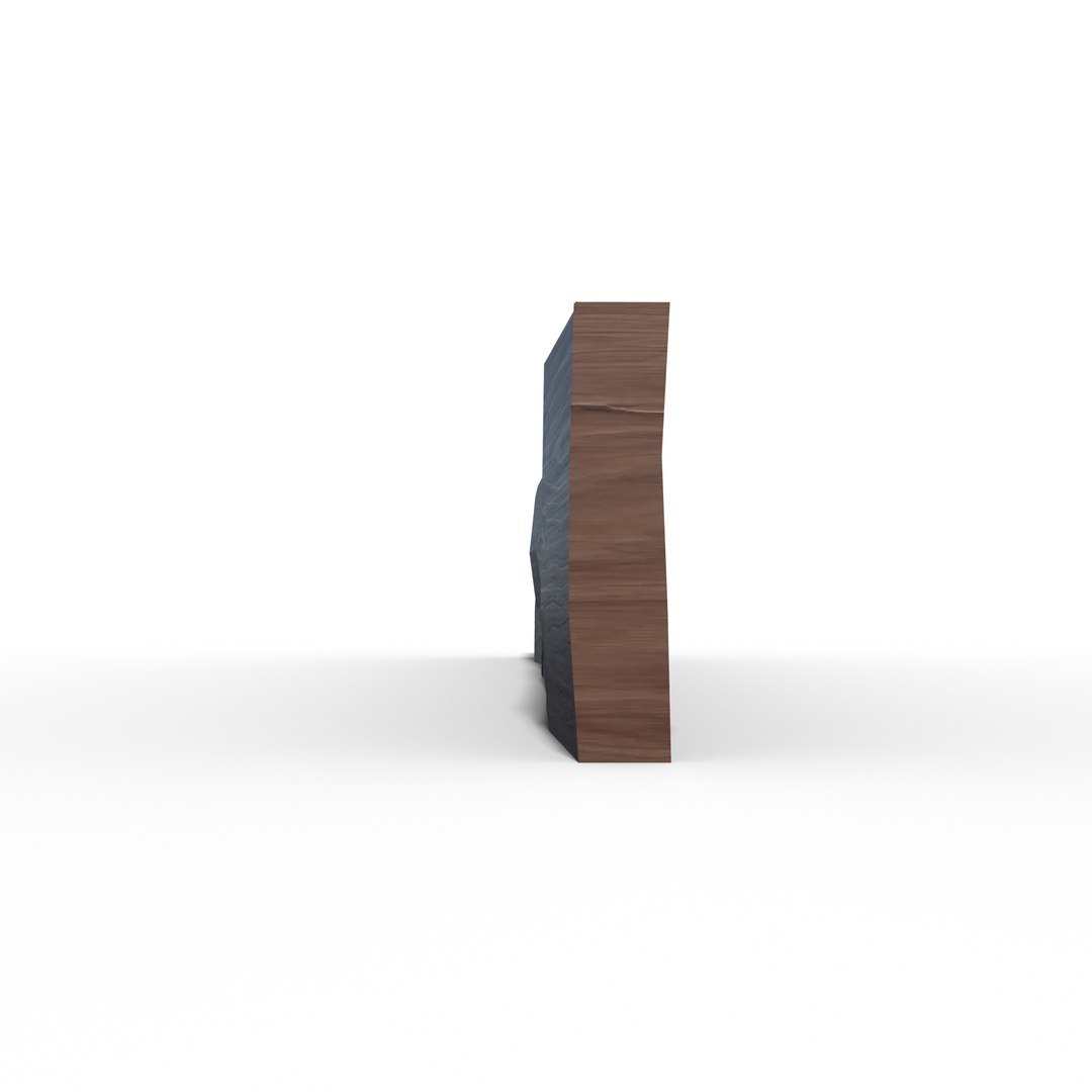 3D Wooden Plank model - TurboSquid 2059352