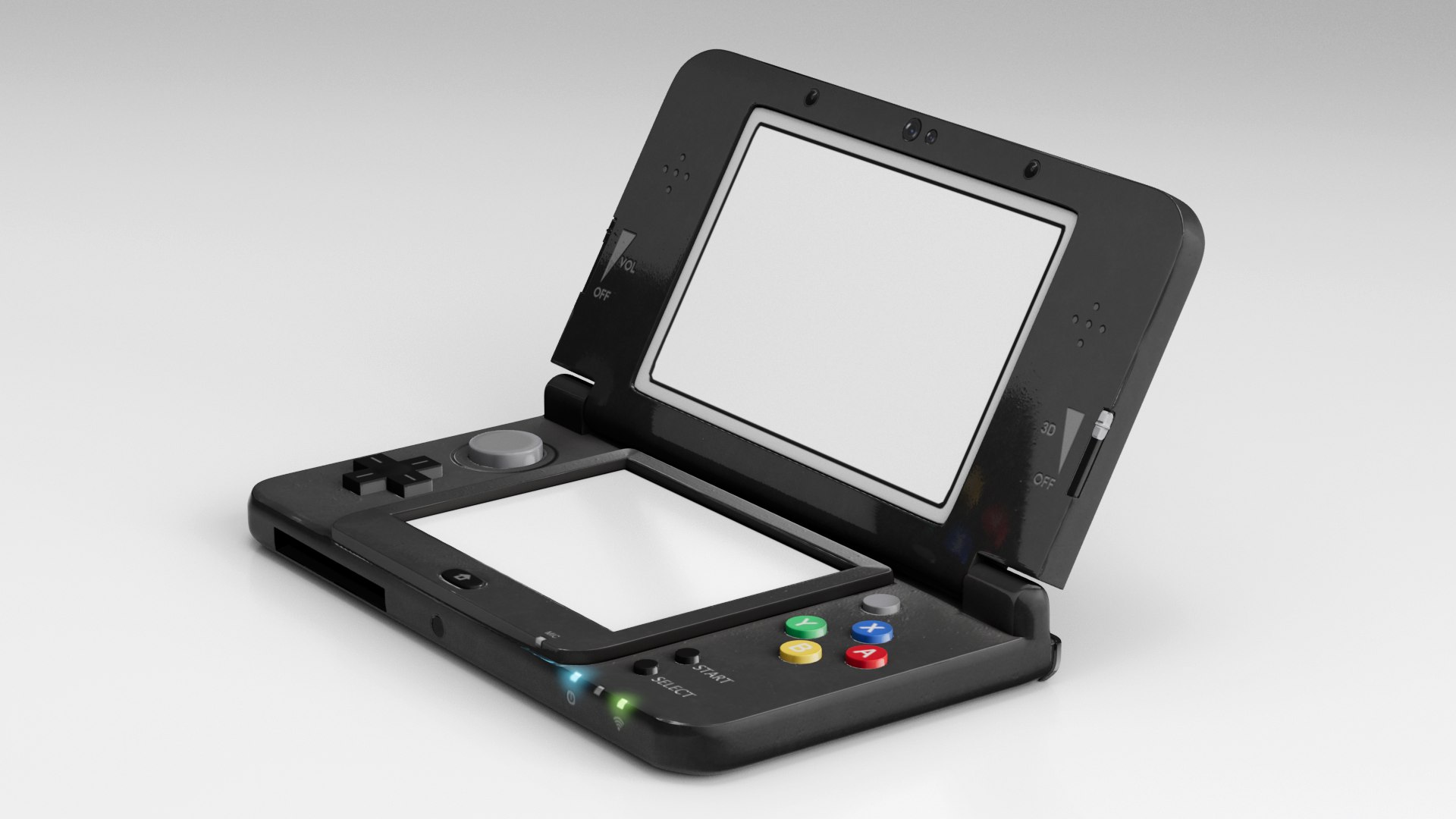 Nintendo 3Ds Colors 3D Model - TurboSquid 2314370