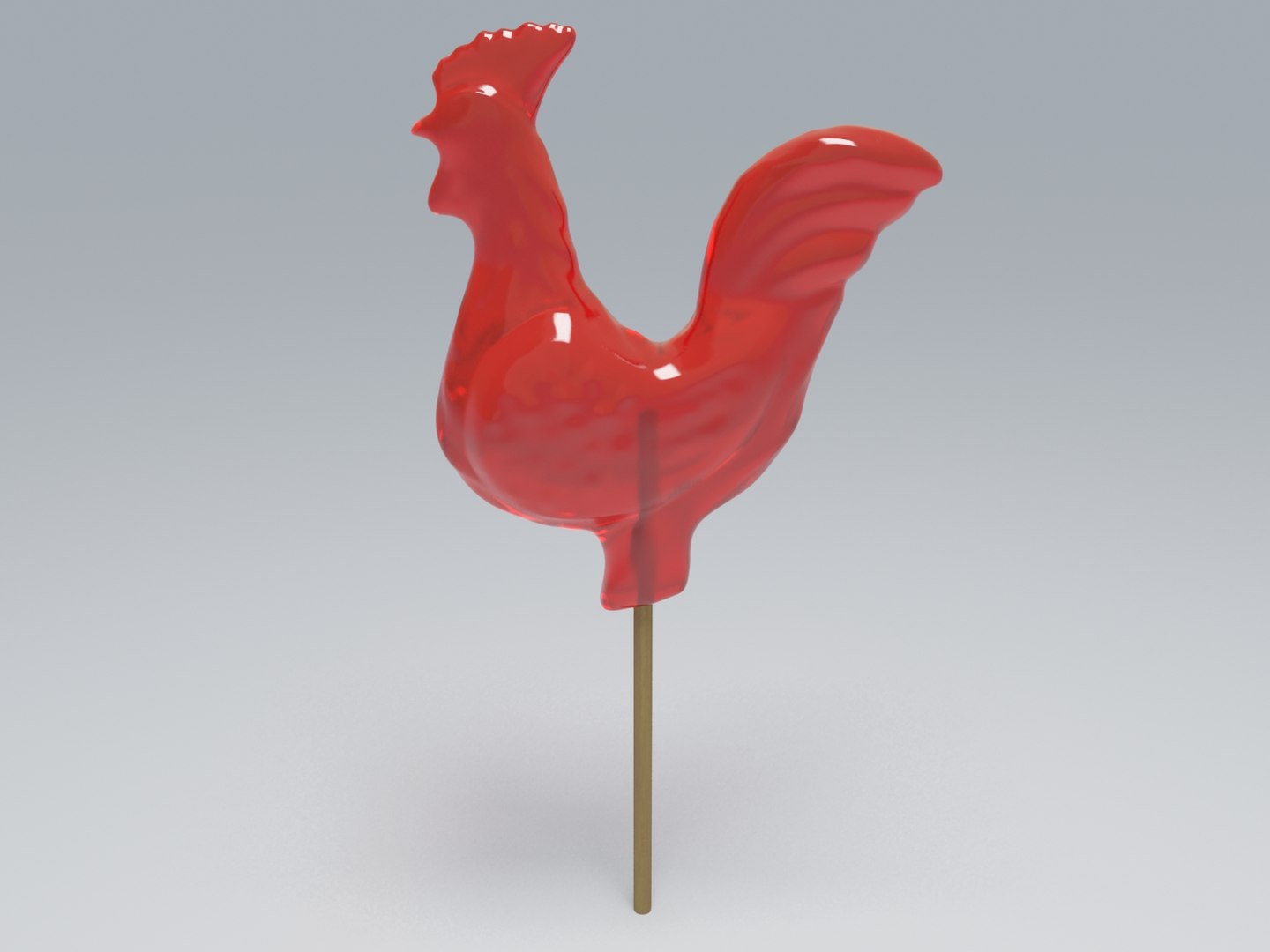 Max Rooster Lollipop