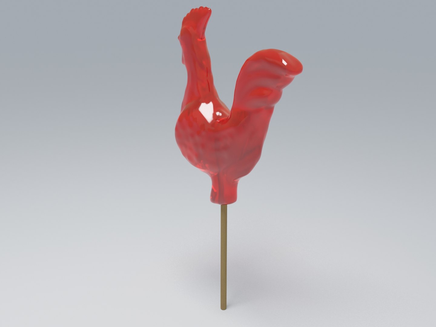 Max Rooster Lollipop